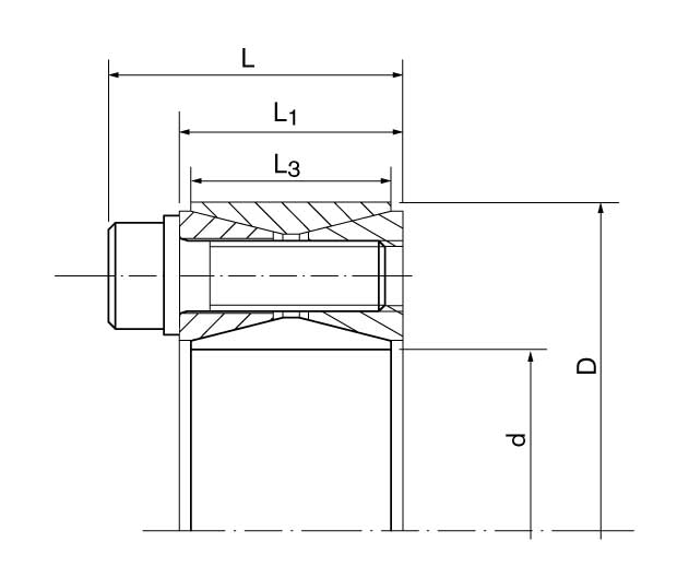 用于弯曲载荷的锁定组件rfn7012 | RINGFEDER® - 博金宝188app